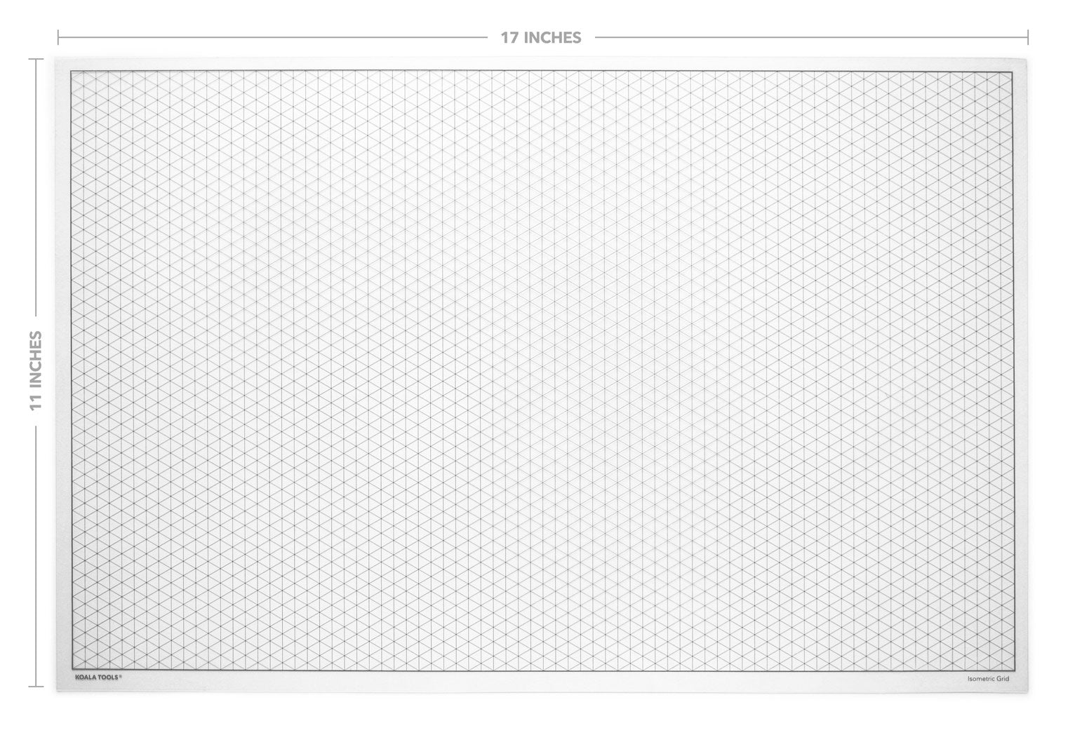 XL Geometric Transparency Grid Set (11" x 17") – Koala Tools