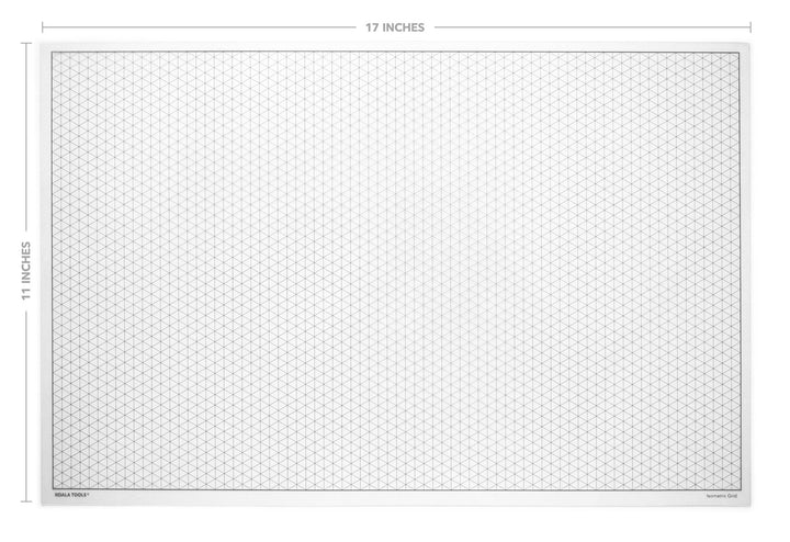 XL Geometric Transparency Grid Set (11" x 17") – Koala Tools