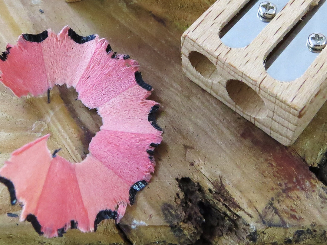 Double Barrel (Standard and Large) Wood Pencil Sharpener – Koala Tools