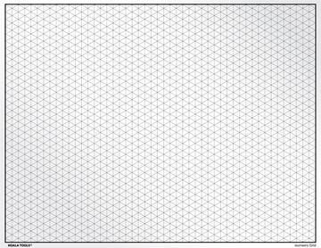 Isometric Grid Transparency Sheet – Koala Tools