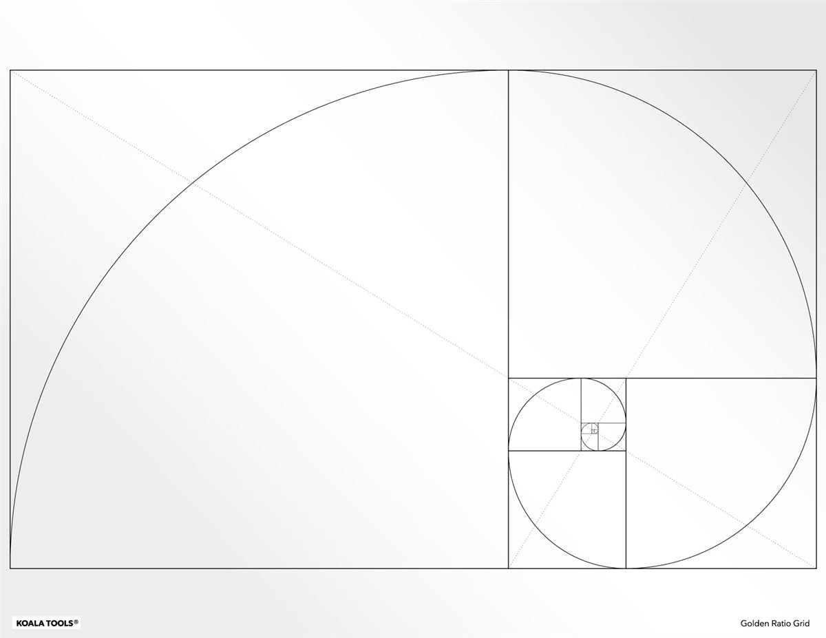 Golden Ratio Grid Transparency Sheet – Koala Tools