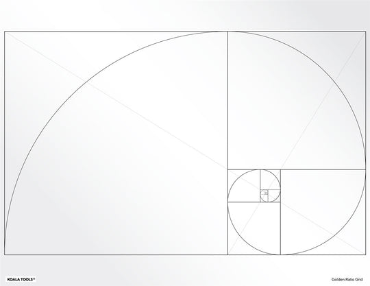 Golden Ratio Grid Transparency Sheet – Koala Tools